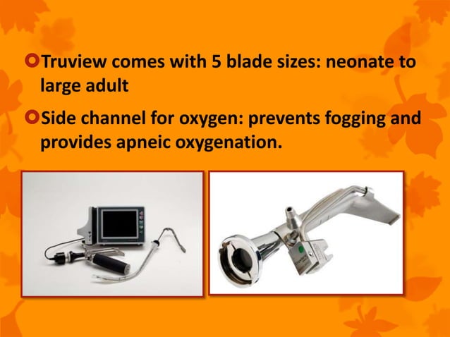 Videolaryngoscopes for tracheal intubation | PPTX | Ear, Nose and ...