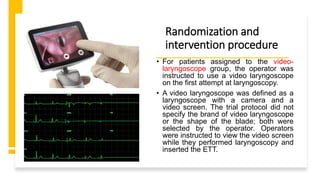 Video Vs direct laryngoscopy for tracheal intubation of critically ill ...