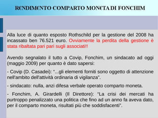 Fondo pensione Fonchim | PDF