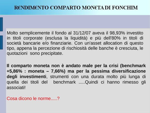 CGIL e Fonchim | PPT