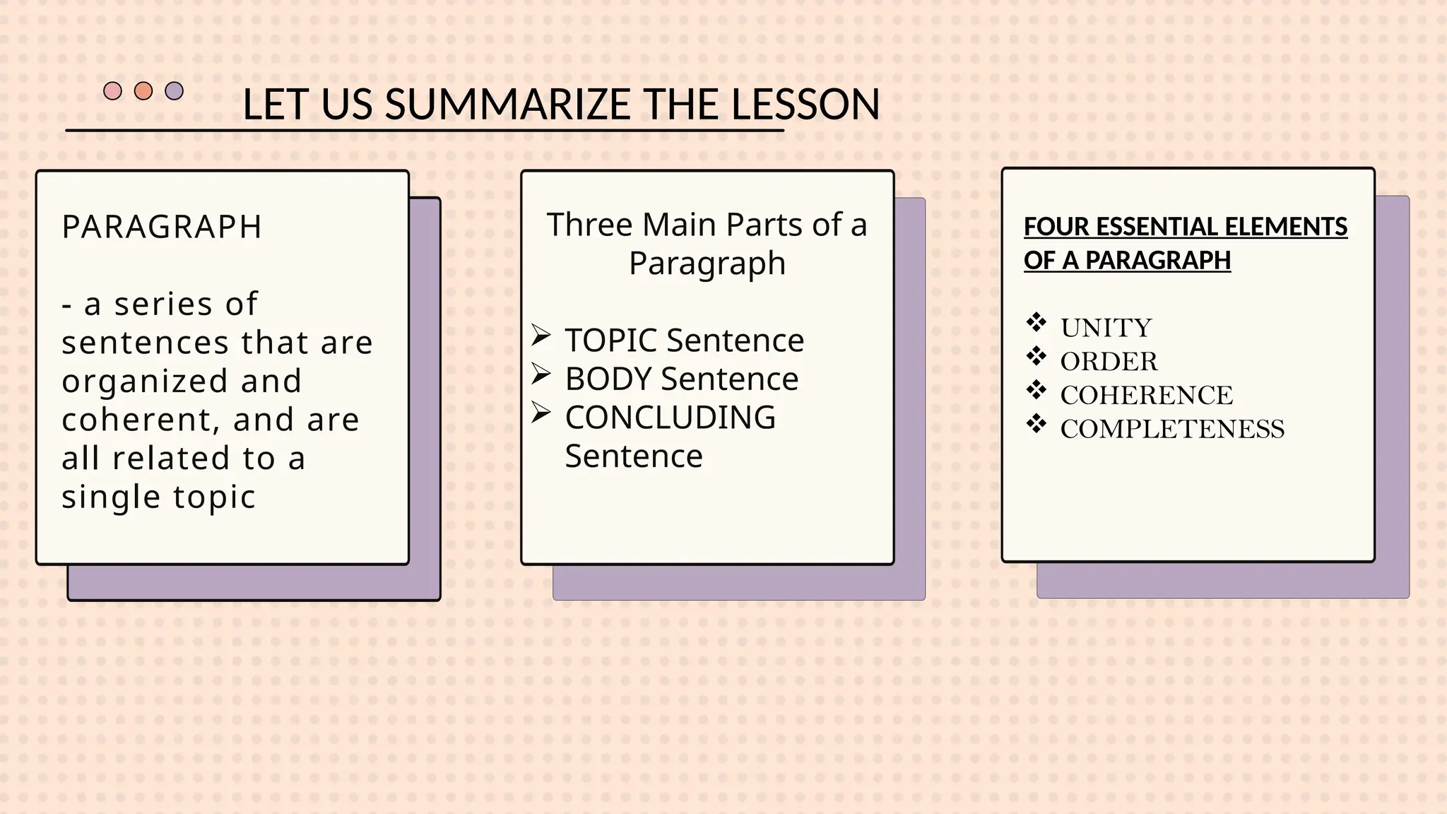 Video lesson Presentation paragraph.pptx
