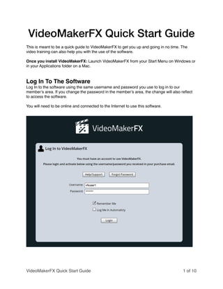 Video makerfx guide | PDF