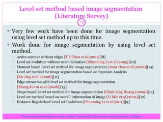 Video object tracking with classification and recognition of objects | PPT