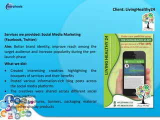 Case Studies of Social Media Marketing | PPTX