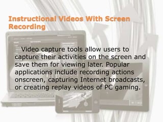Video of screen recording | PPTX