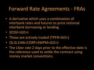 Libor OIS trading | PPTX