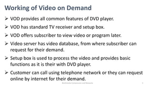 Video on demand | PPTX | Home Entertainment Systems | Consumer Electronics