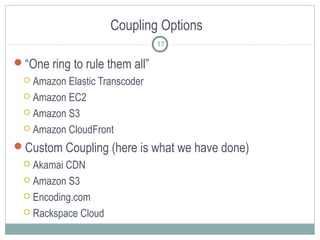 Video platform selection | PPT