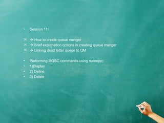 Webspher MQ online training | PPT