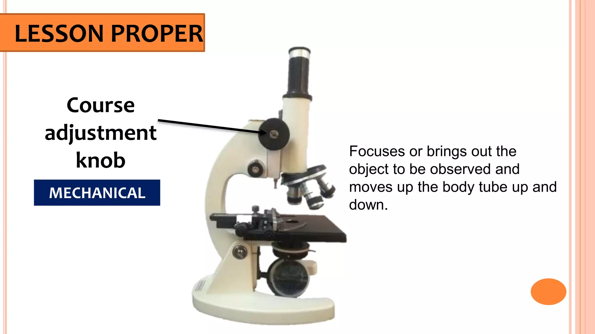 Parts and Functions of the Compound Microscope | PPTX