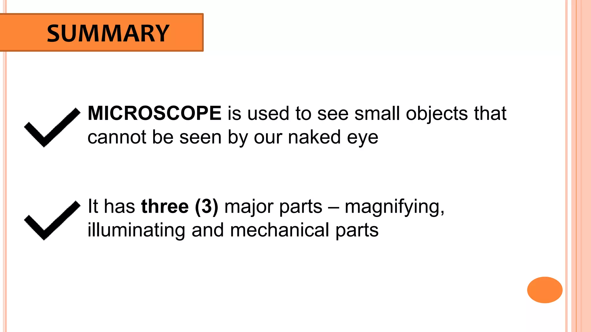 Parts and Functions of the Compound Microscope | PPTX