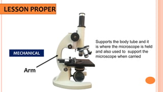 Parts and Functions of the Compound Microscope | PPTX