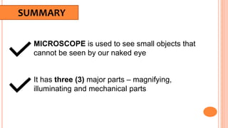 Parts and Functions of the Compound Microscope | PPTX