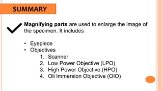 Parts and Functions of the Compound Microscope | PPTX