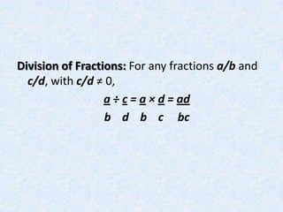 Visual Models for Fraction Operations | PPTX