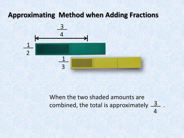 Visual Models for Fraction Operations | PPTX | Science