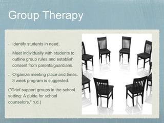 Grief Counseling in High School | PPT