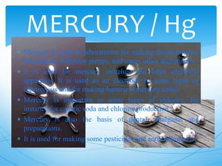 Common Elements and their Uses | PPTX