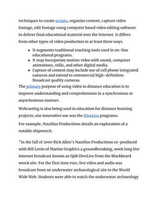 Video production | PDF