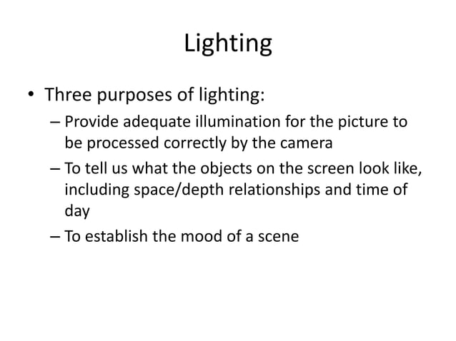 Video Production Basics | PPTX