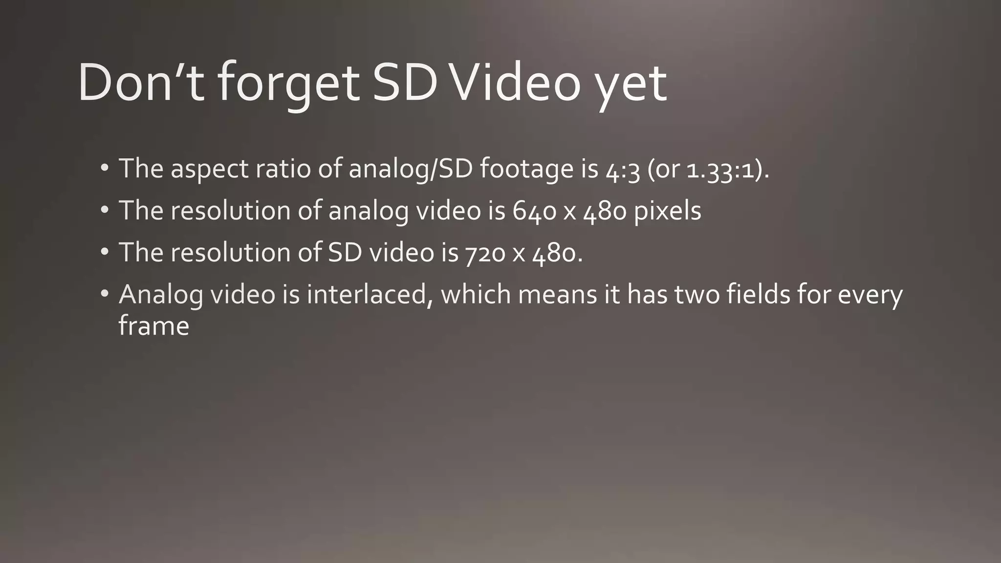 Digital Video Primer | PPT