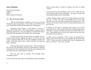 An Introduction to Video Production for Digital Media (2012) | PDF