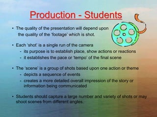 Video production process | PPTX