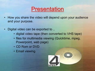 Video production process | PPTX | Video Production | Content Production