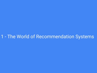 Introduction to Recommendation Systems | PDF