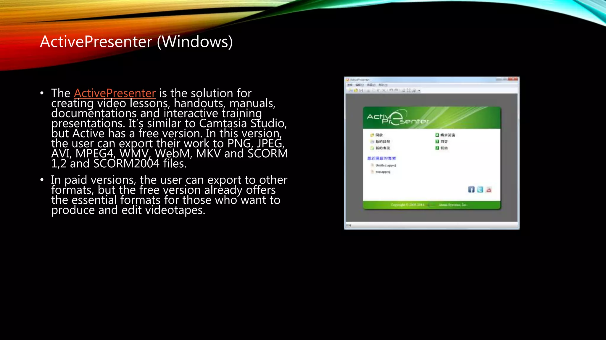 Video recording steps | PPTX