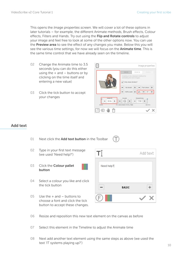 VIDEO SCRIBE SOFTWARE v2 - A TRAINING MANUAL | PDF