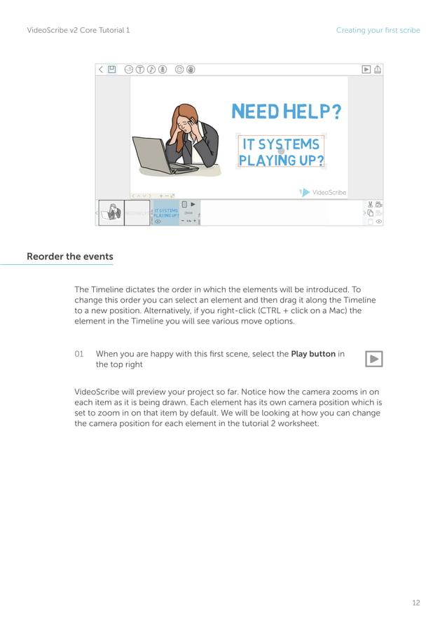 VIDEO SCRIBE SOFTWARE v2 - A TRAINING MANUAL | PDF