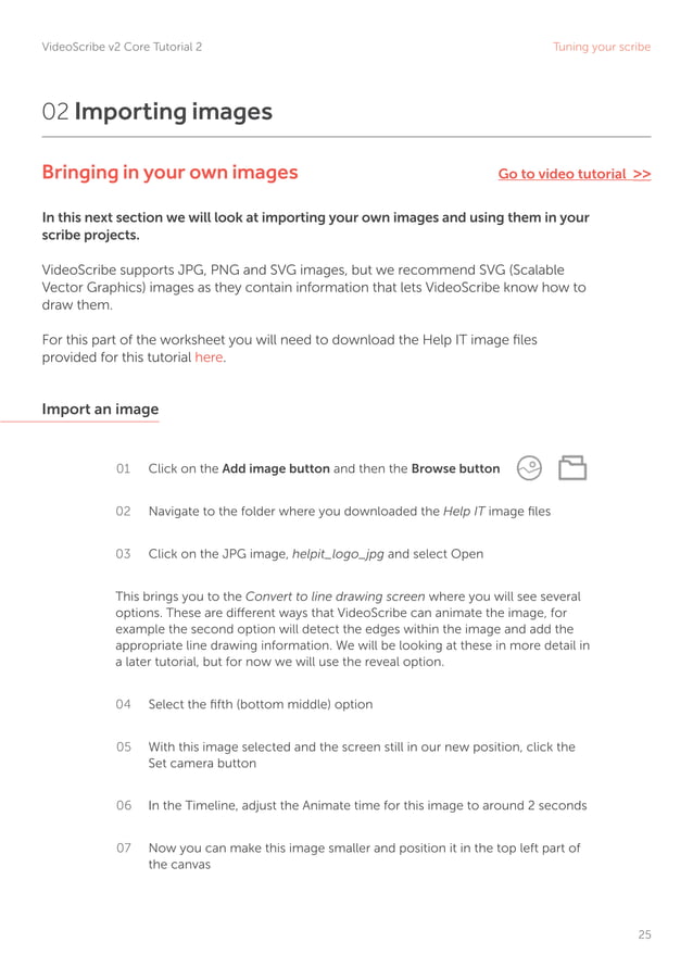 VIDEO SCRIBE SOFTWARE v2 - A TRAINING MANUAL | PDF