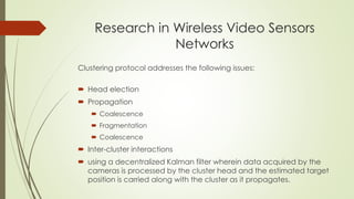 WIRELESS Visual SENSOR NETWORK | PPTX