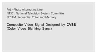 Video signal-ppt | PPTX