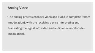 Video signal-ppt | PPTX
