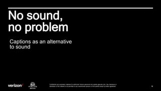 The Relationship of Video, Sound, Captions, & Everything Under the Sun | PPT