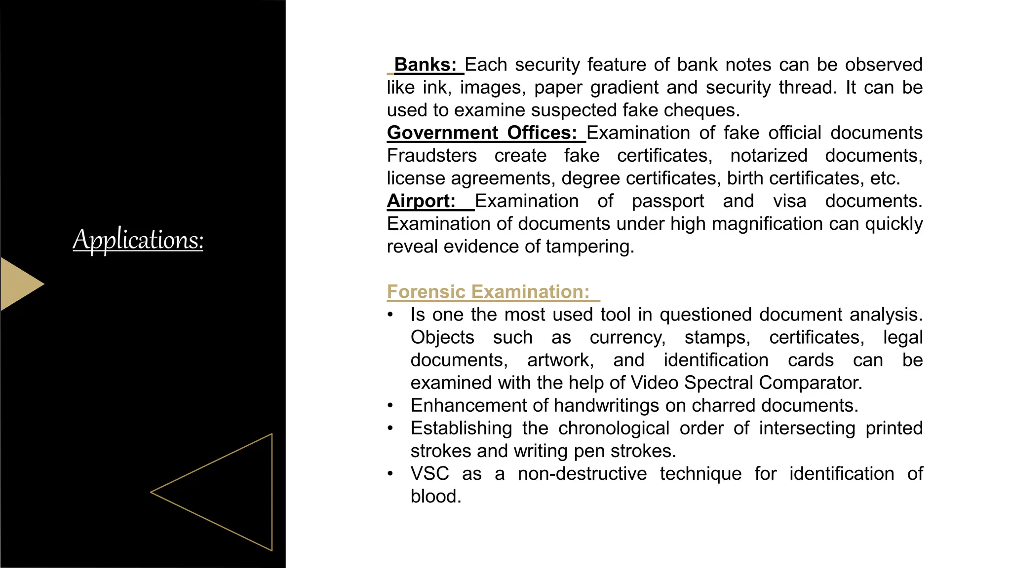 Video Spectral Comparator(VSC 6000/HS) For Questioned Documents ...