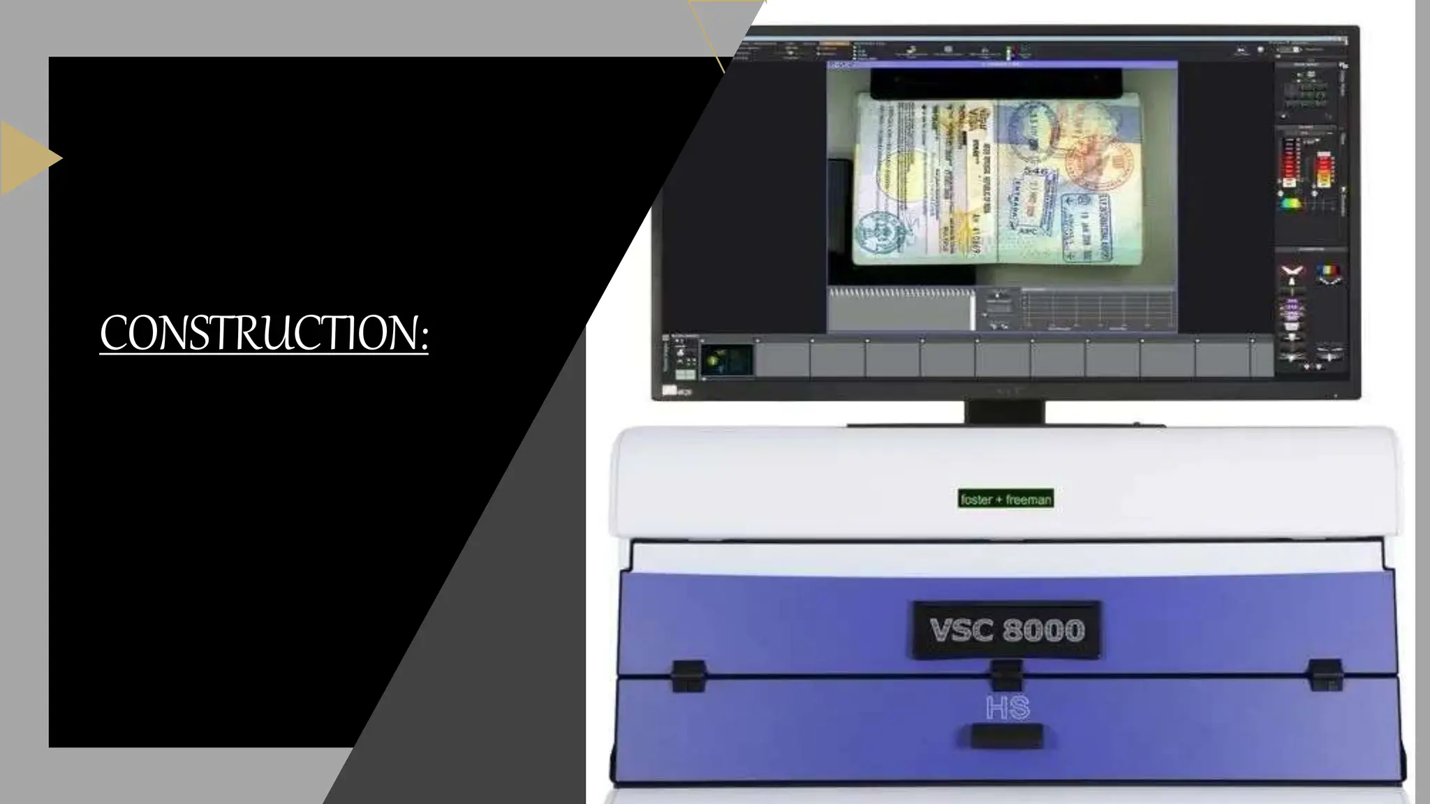 Video Spectral Comparator(VSC 6000/HS) For Questioned Documents Examination | PPTX
