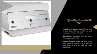 Video Spectral Comparator(VSC 6000/HS) For Questioned Documents ...