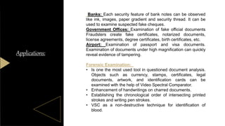 Video Spectral Comparator(VSC 6000/HS) For Questioned Documents ...