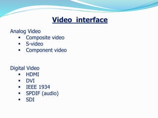 Video standard | PPT