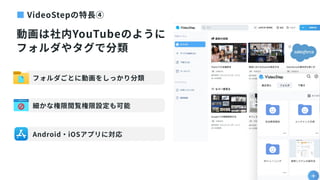 動画ナレッジクラウド「VideoStep」サービスご紹介資料.pdf