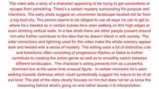 Video story analysis | PPT