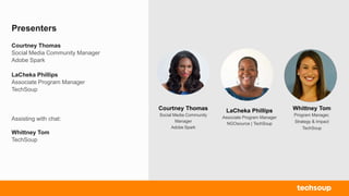 Webinar: Video Storytelling Made Easy with Adobe Spark 2018-05-22 | PPT