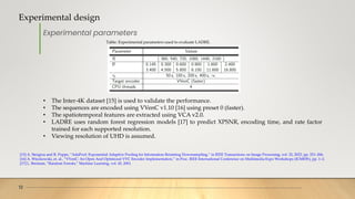 Energy-efficient Adaptive Video Streaming with Latency-Aware Dynamic Resolution Encoding | PPT