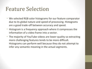 Video summarization using clustering | PPT