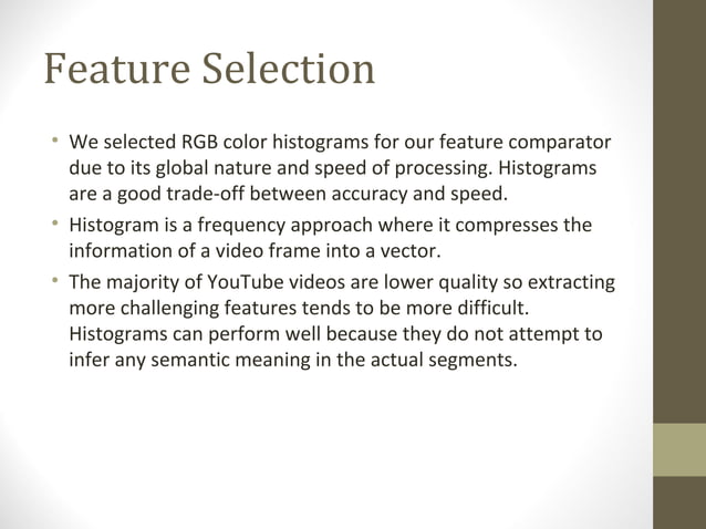 Video Summarization Using Clustering Ppt Video Software Computer