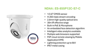 Advanced Video Surveillance Camera Solutions | PPT