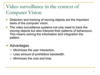 Video Surveillance Systems For Traffic Monitoring | PPT